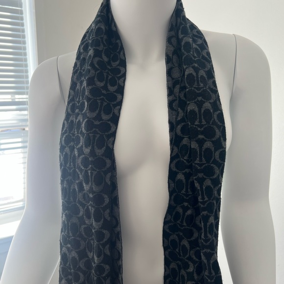 Coach | Accessories | Coach Logo Scarf | Poshmark